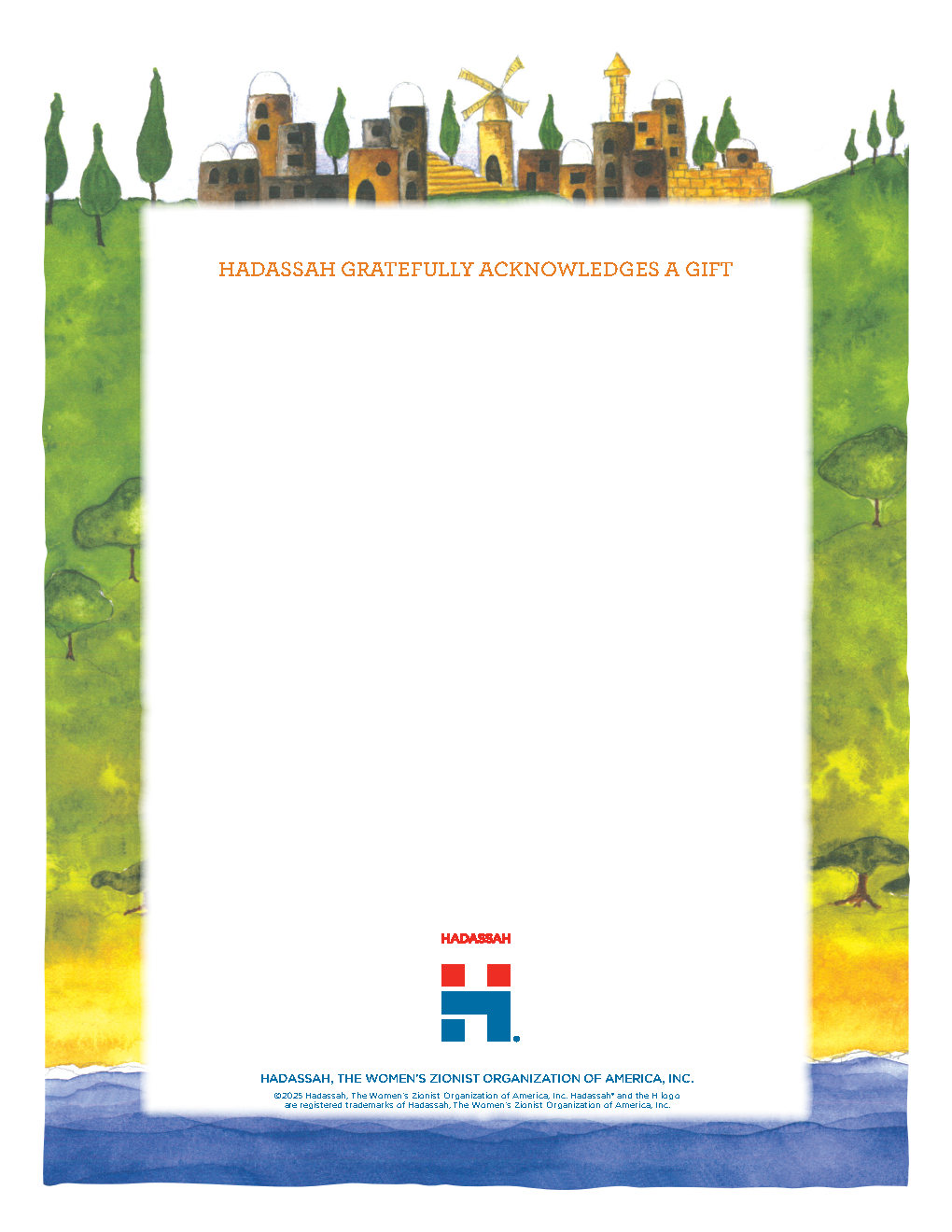 Hadassah's Certificate Store | Hadassah